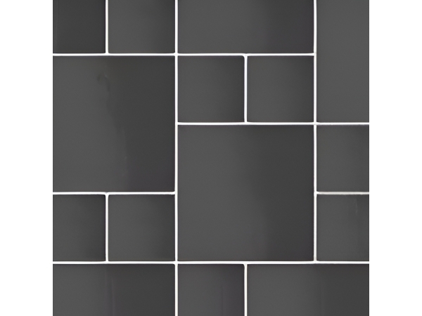Micro. Керамогранит Microtiles X4 Double Glaze Black 25,6x35,1 купить в ...